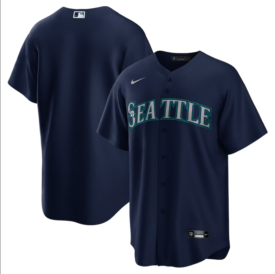 SEATTLE MARINERS ROAD REPLICA JERSEY – TGJERSEYS